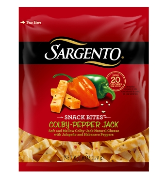 Sargento® Snack Bites® Colby-Pepper Jack Cheese | Sargento