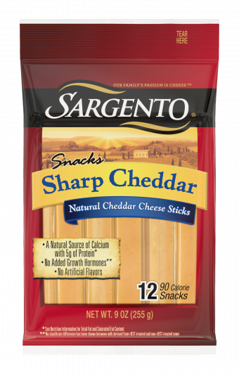 Sargento® Natural Extra Sharp Cheddar Cheese Sticks | Sargento® Cheese ...