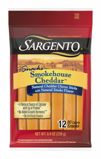 Sargento® Smokehouse Cheddar® Natural Cheese Snack Sticks | Sargento