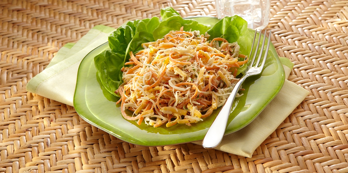 Zesty Sprout Salad with Creamy Silver and Gold | Sargento Cheddar