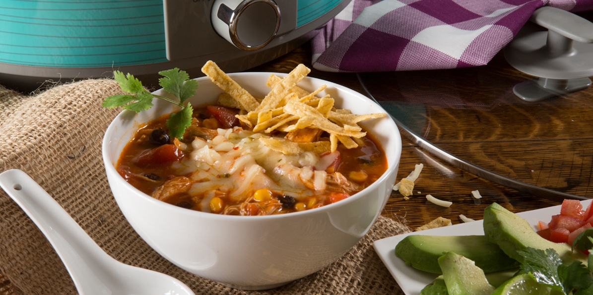 Cheesy Chicken Enchilada Soup | Sargento
