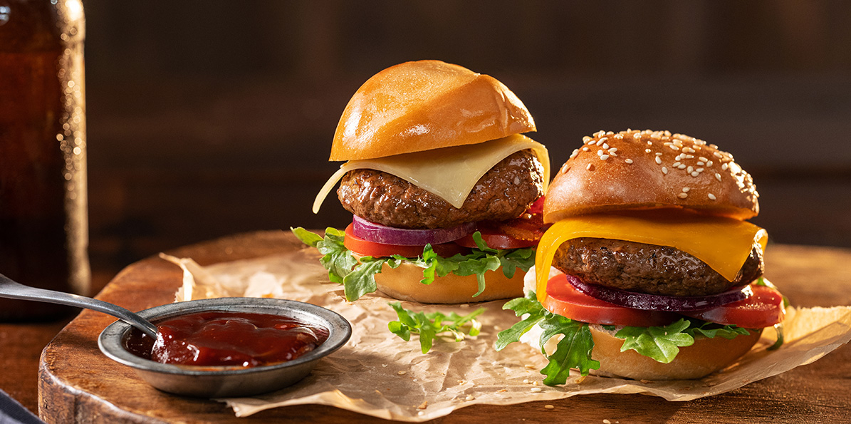 Wisconsin Cheddar Burgers | Sargento® Sliced Extra Sharp Cheddar